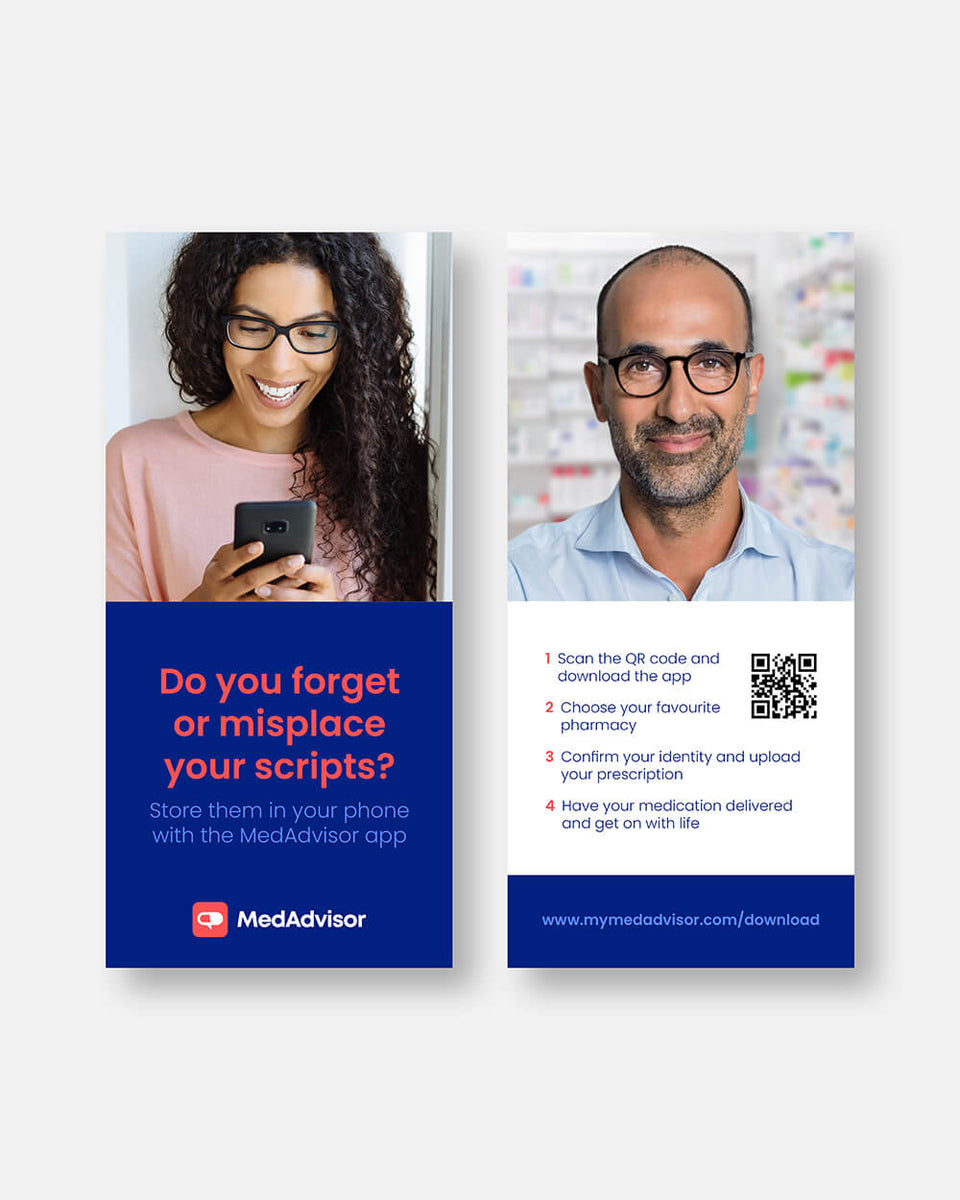 Flyer 'Sign Up Remotely' – MedAdvisor