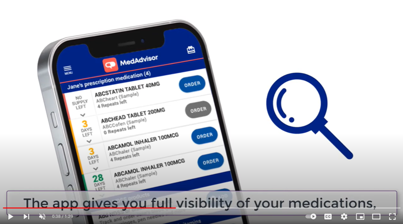 App Explainer and Overview – MedAdvisor